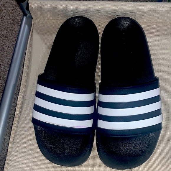 adidas | Shoes | Adidas Pool Slides Size 4 | Poshmark